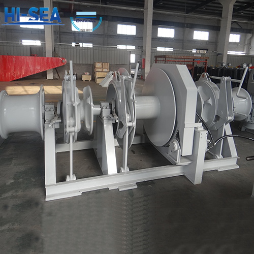 What is a hydraulic anchor windlass?