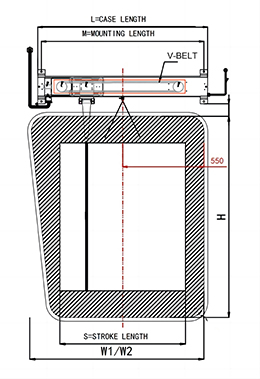 Belt Drive Type Horizontal Electrical Marine Wiper