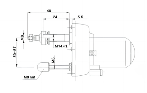 The Direct Current Marine Wiper Motor
