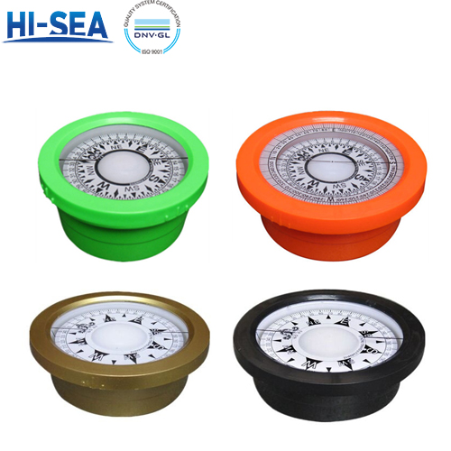 Full Plastic Magnetic Compass