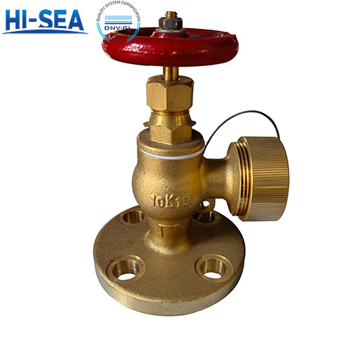 Marine Bronze Angle Fire Hydrant Valve