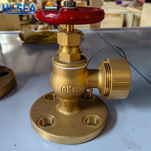 Marine Bronze Angle Fire Hydrant Valve