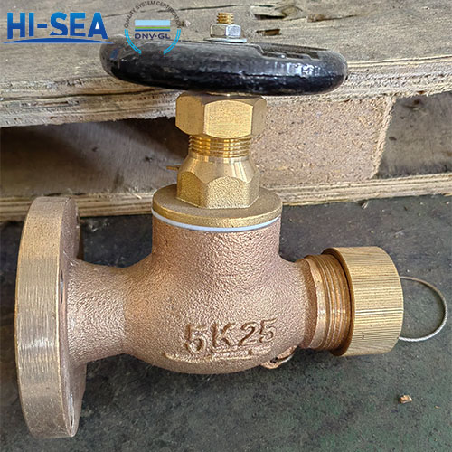 Marine Bronze Straight Fire Hydrant Valve