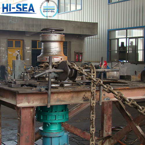 Test of Marine Capstan