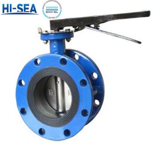 Marine Double Flanged Butterfly Valve