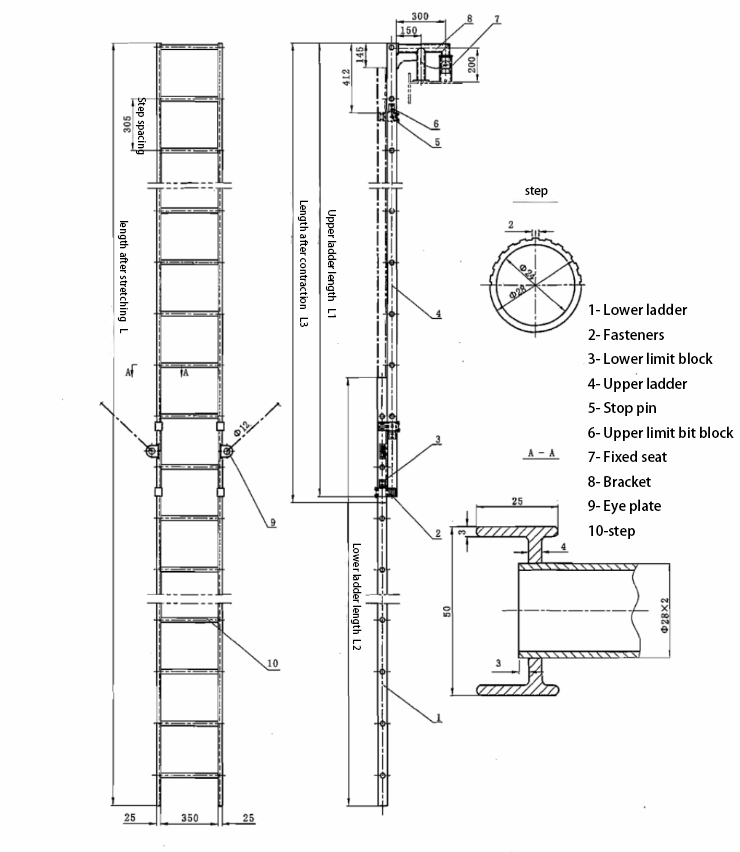 Ship Draft Measuring Tool: Marine Draft Ladder