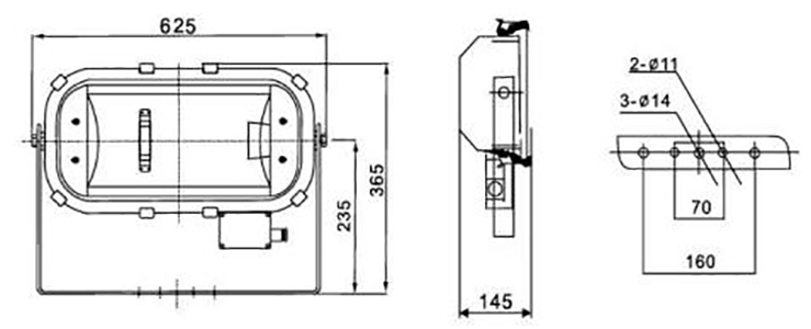 High Pressure Sodium Flood Light