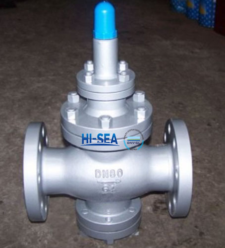 How to adjust the outlet pressure of pressure reducing valve?