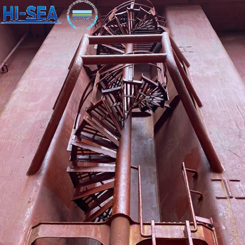 B Type Marine Cargo Hold Spiral Ladder