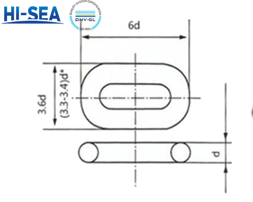 Open Link Anchor Chain
