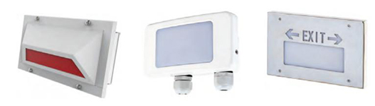 Differences between exit light and low location light