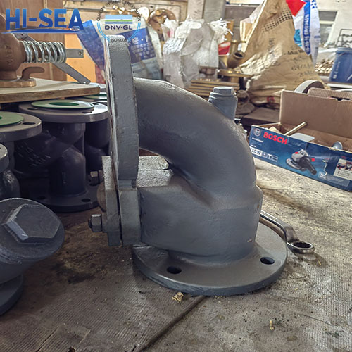 Marine Cast Steel Storm Valve