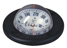 How to use a small boat magnetic compass
