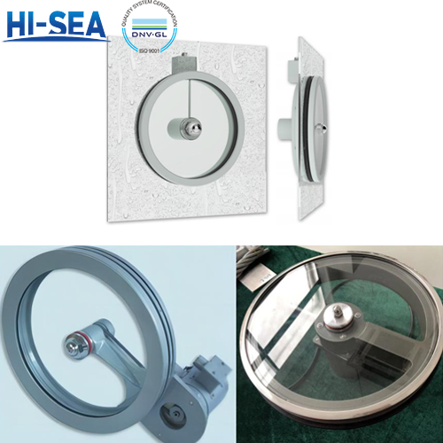 Marine clear view screen types