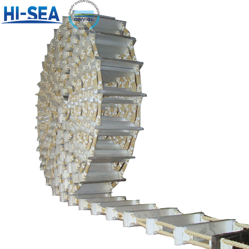 Marine Aluminum Stepping Embarkation Rope Ladder