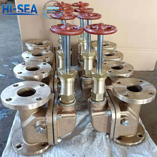 Marine Bronze Storm Valve