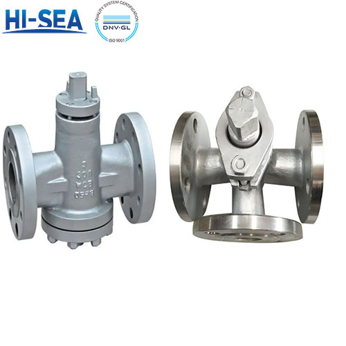 Port Form of Marine Plug Valve