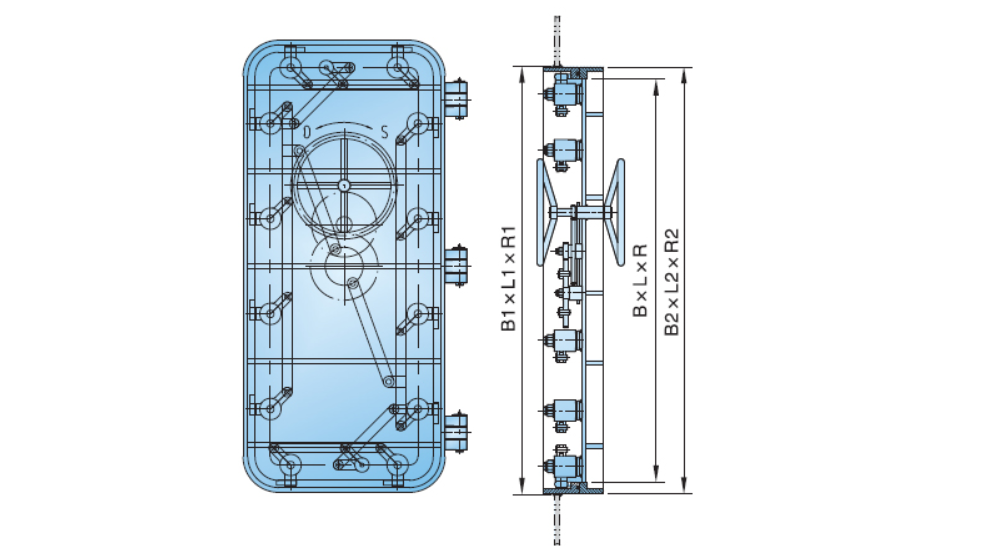 High Pressure Watertight Door