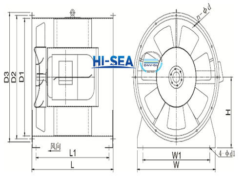 Boat Engine Room Blower