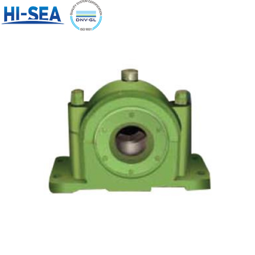 Rolling intermediate shaft bearing of marine shafting