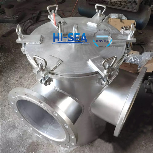 Cast Steel Basket Type Strainer