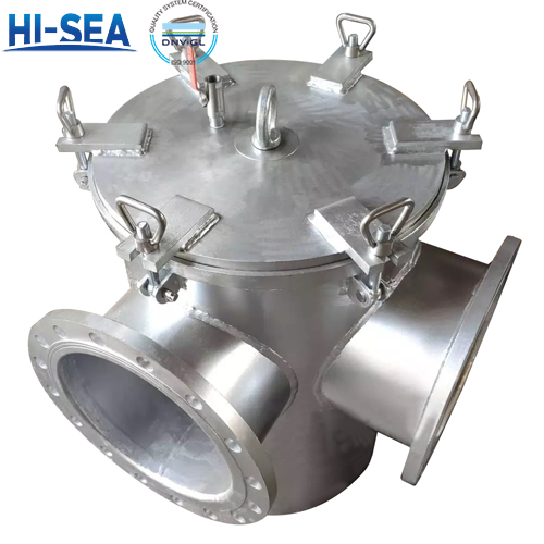 Cast Steel Basket Type Strainer