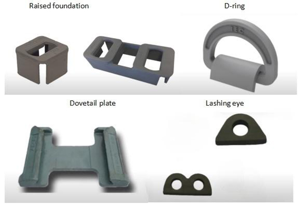 Fixed Fittings on Deck