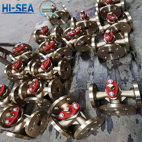 Marine Three-way Plug Valve