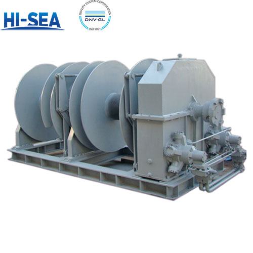 Marine Mooring Winch For Container Vessel