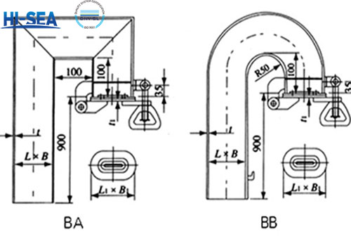 Flat Type Gooseneck Ventilation
