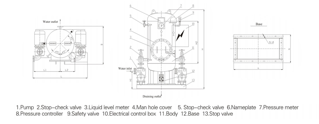 Principle and Operation of Marine Hydrophore System, Hydrophore System