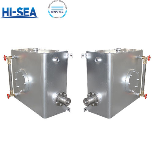 What is a marine stern shaft lubrication oil tank?