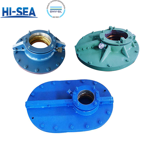 What is the stuffing box of separated bulk for the ship's axis?