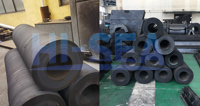 Cylindrical Rubber Fender