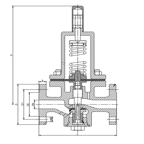Marine Bronze Air Pressure Reducing Valve
