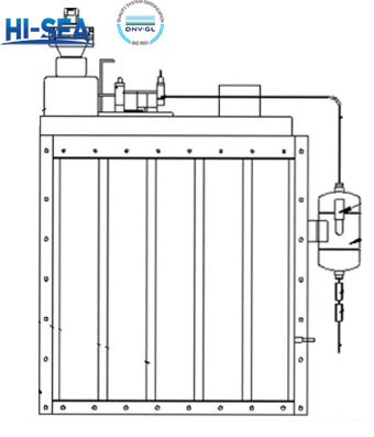A60 Ship Pneumatic Fire Damper