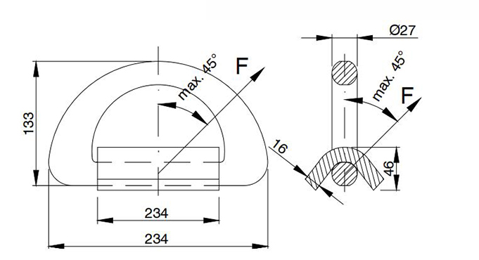 Marine D-ring