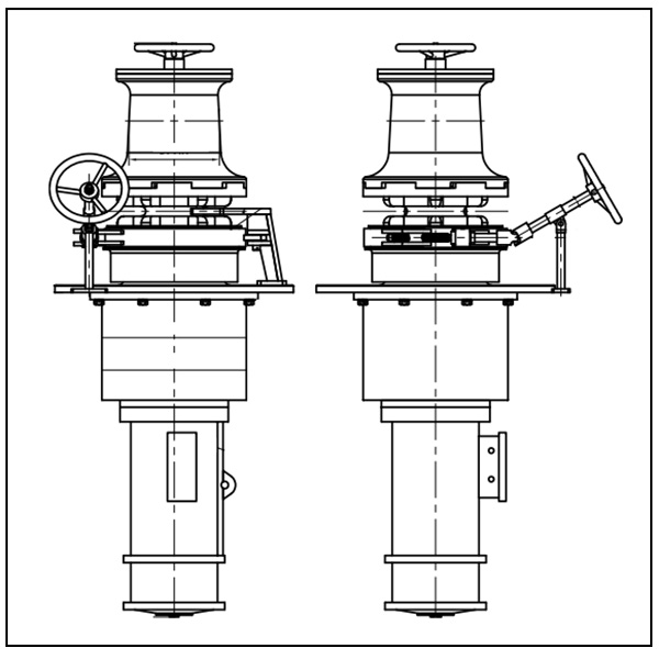 Marine Electric Anchor Capstan