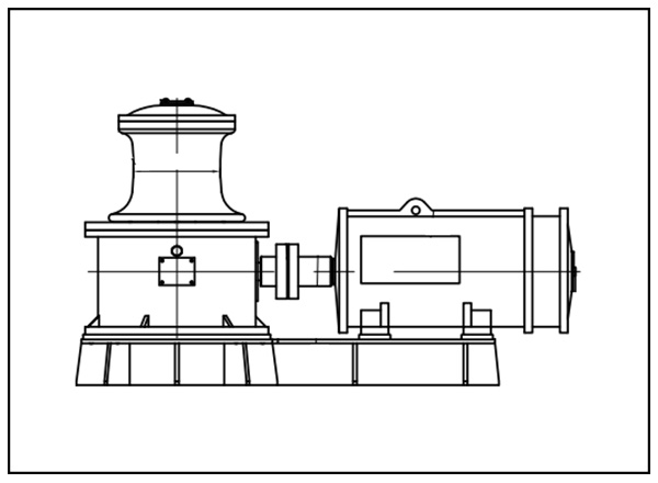 Marine Electric Mooring Capstan