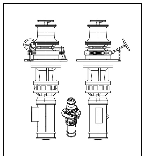 Marine Electric Stainless Steel Capstan