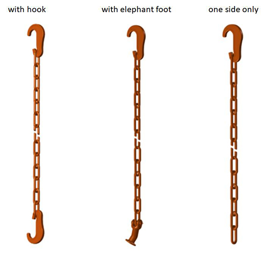 Marine RO-RO Lashing Chain