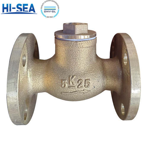 JIS F7356 Bronze Lift Check Valve