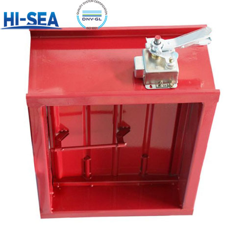 Marine Rectangular Fire Damper