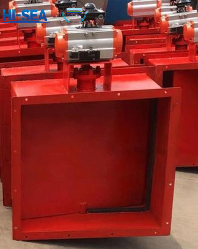 Remote Control Fire Damper