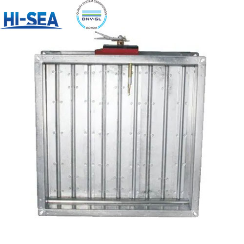 Ship Fire Damper Manually