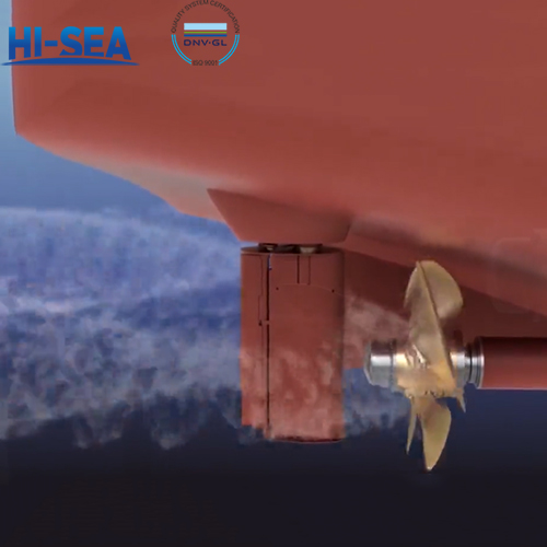 The working principle of marine rudder