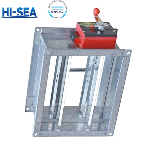 A60 Rectangular Marine Fire Damper - Products - Hi-Sea Marine