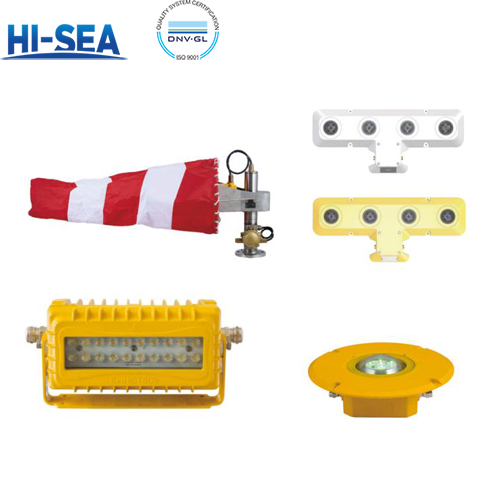 Offshore Platform Helideck Landing Aids Lamp