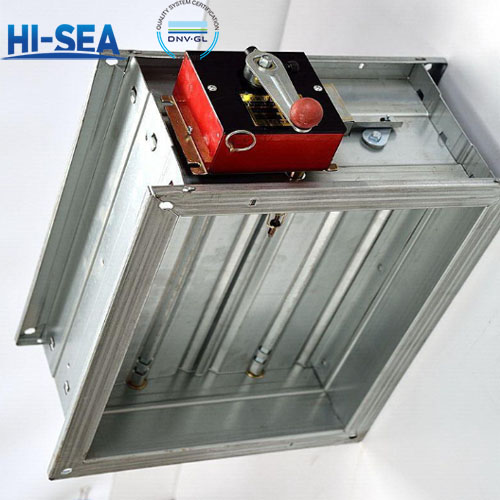 Rectangular Marine A60 Fire Damper