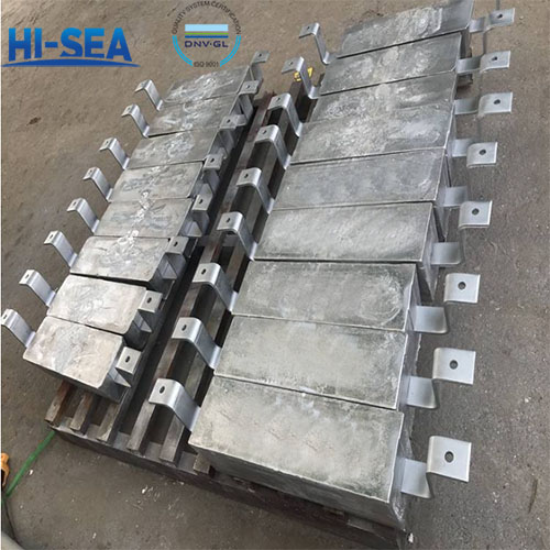 Bracket Type Zinc Anode
